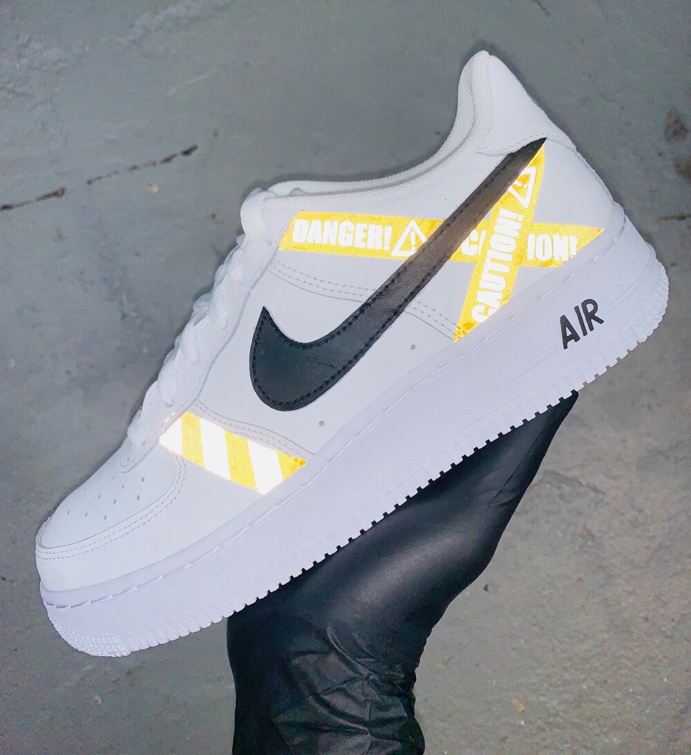 Off-Limits Reflective Air Force 1 – Cloutcvlture